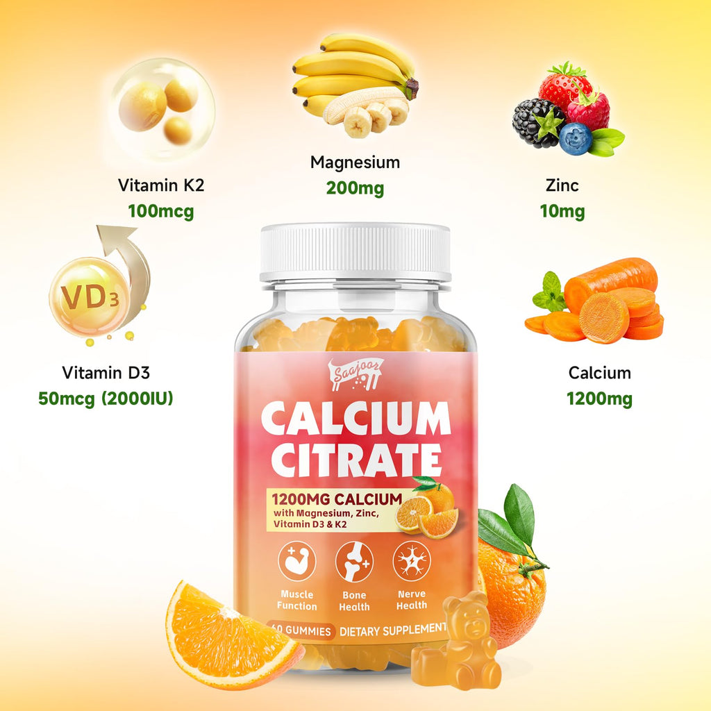 easy to take calcium gummies for adults