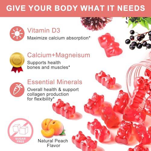 easy-to-take calcium gummies for seniors