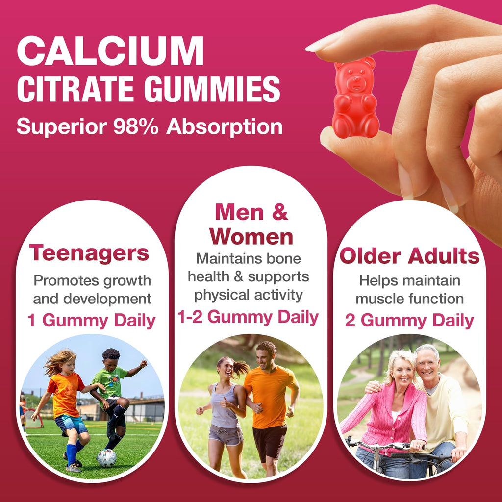 easy to take calcium gummies