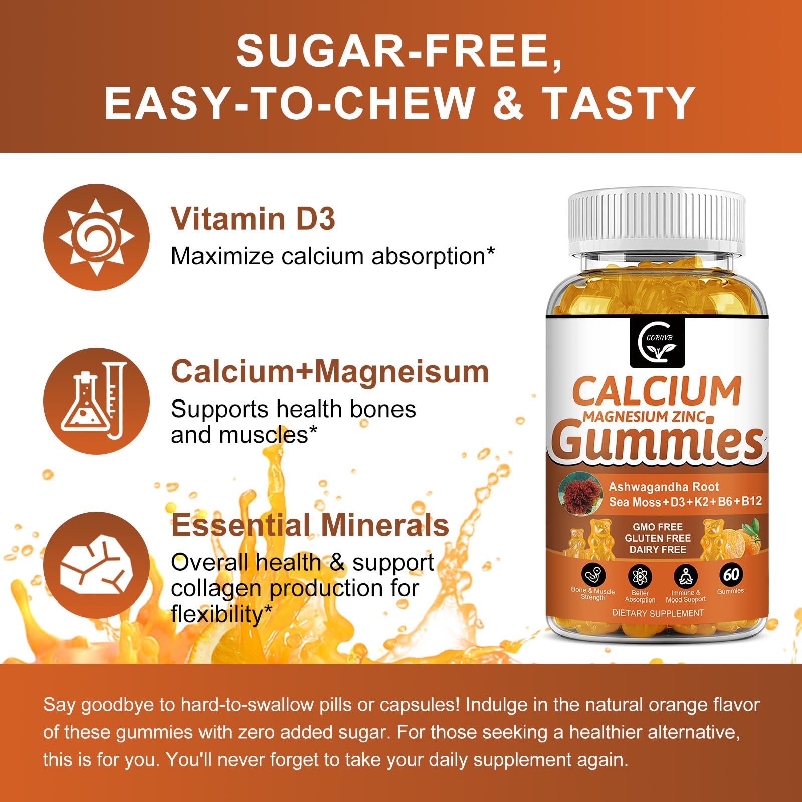 easy-to-take calcium gummy vitamins