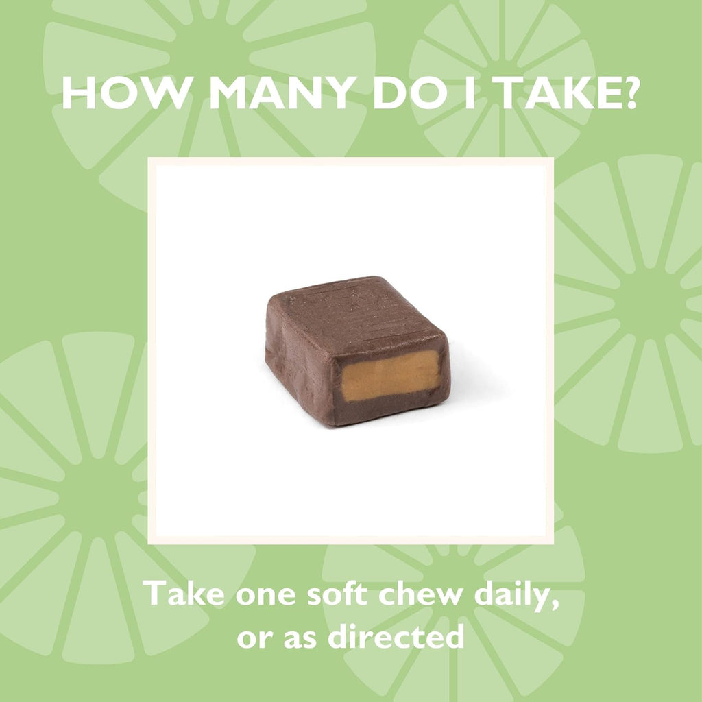 easy-to-take calcium soft chews