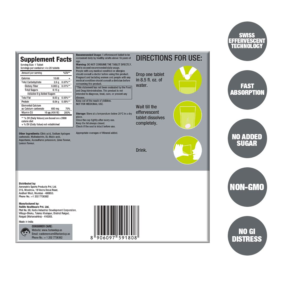 easy to take calcium tablets