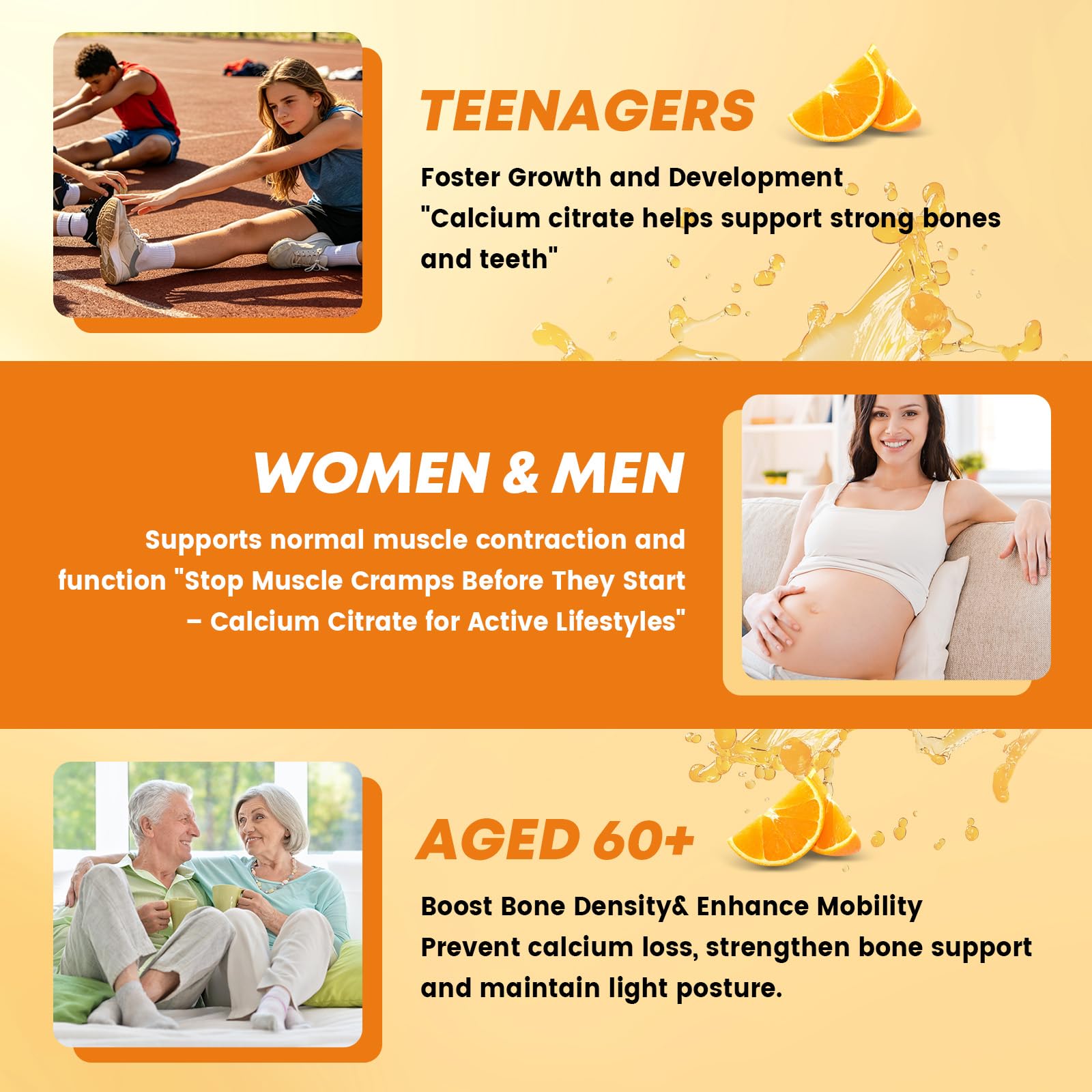 Easy-to-take calcium with vitamin D3