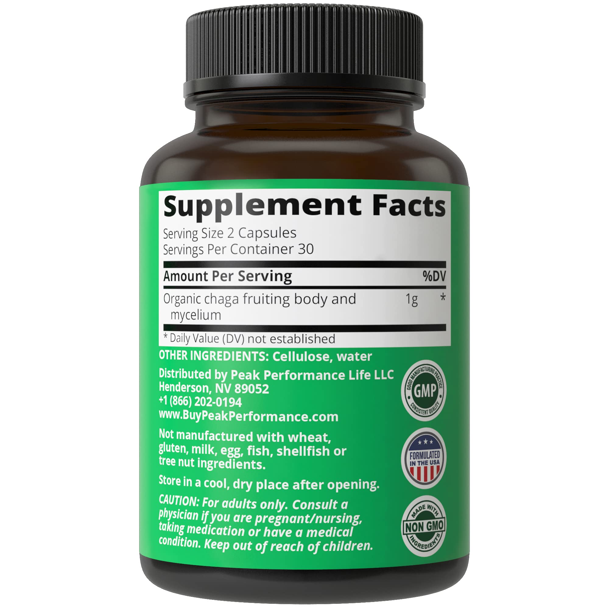easy-to-take chaga mushroom pills