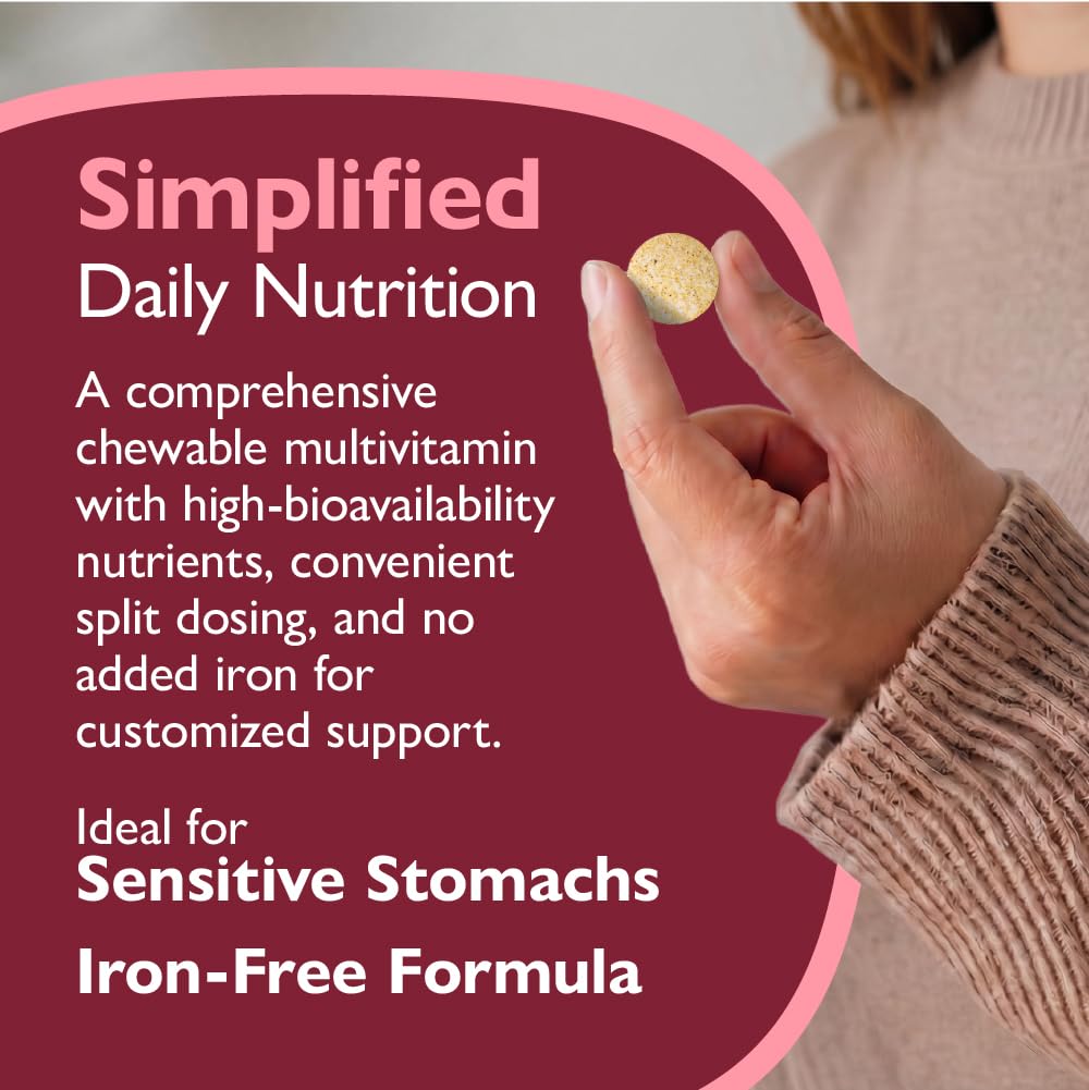 easy-to-take chewable multivitamin tablets
