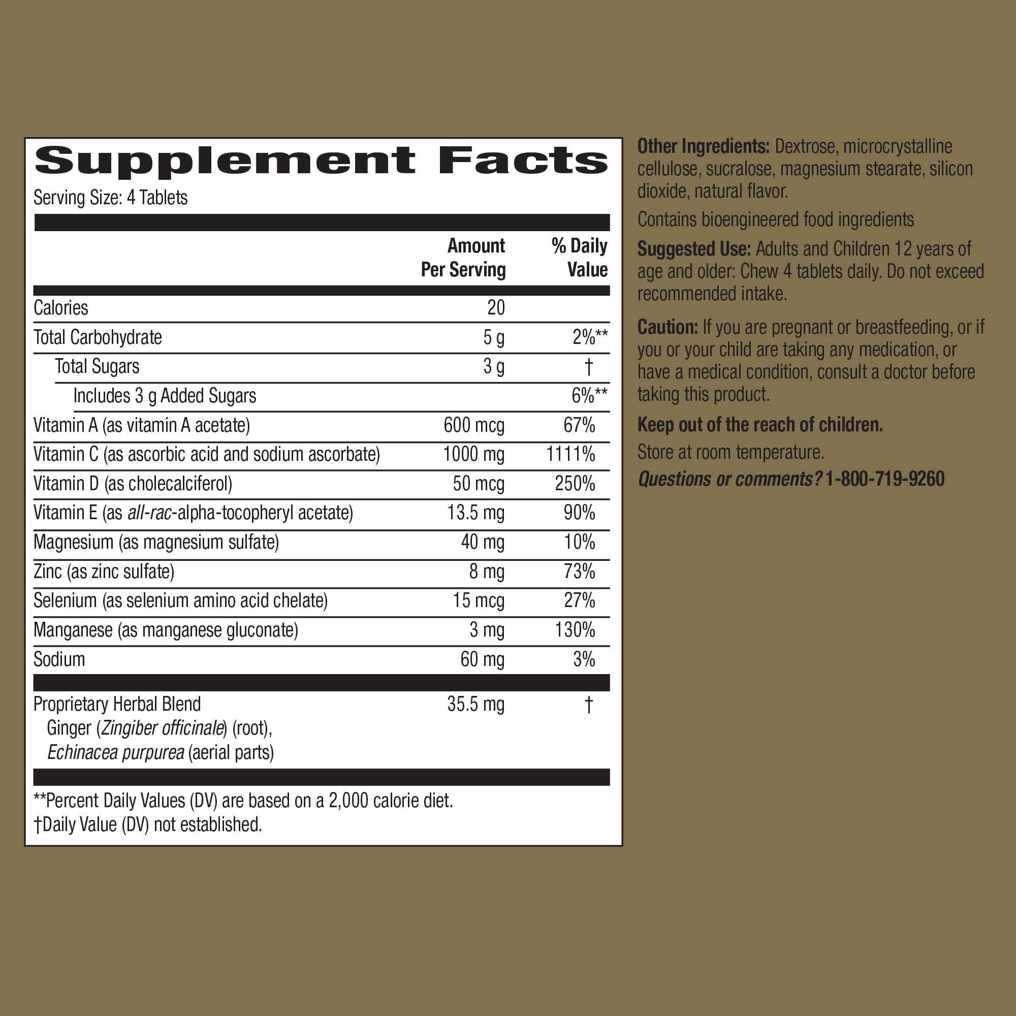 easy to take chewable vitamin supplements