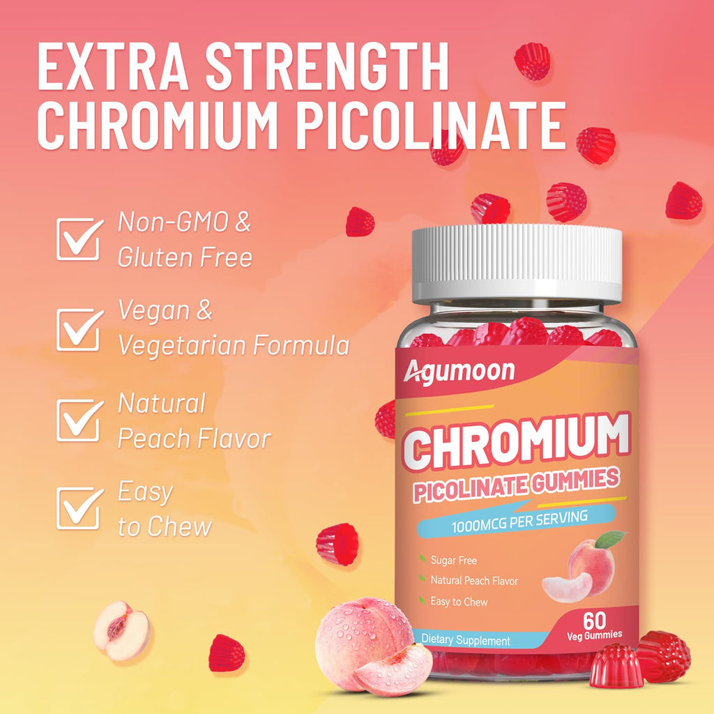 easy-to-take chromium picolinate gummies