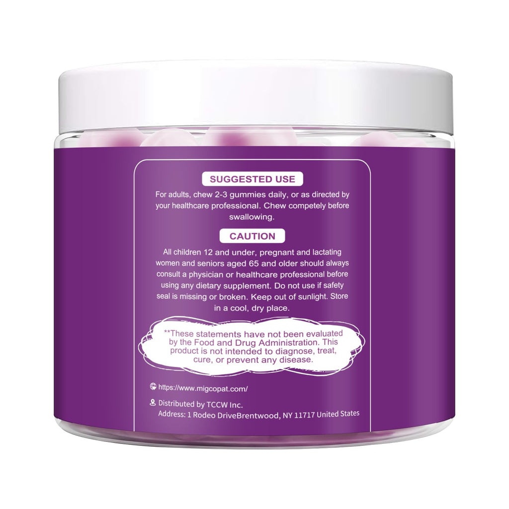 Easy-to-take collagen fiber gummies