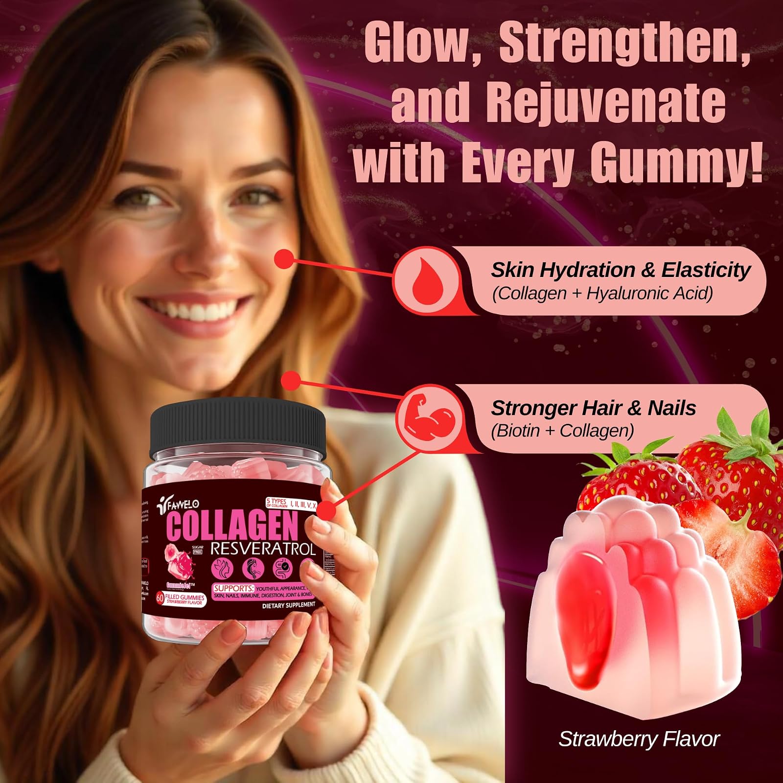 easy to take collagen gummies