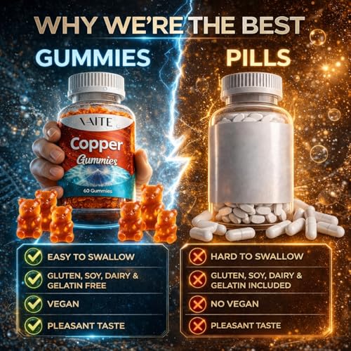 easy to take copper supplement gummies