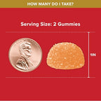 Easy-to-take CoQ10 gummies for adults
