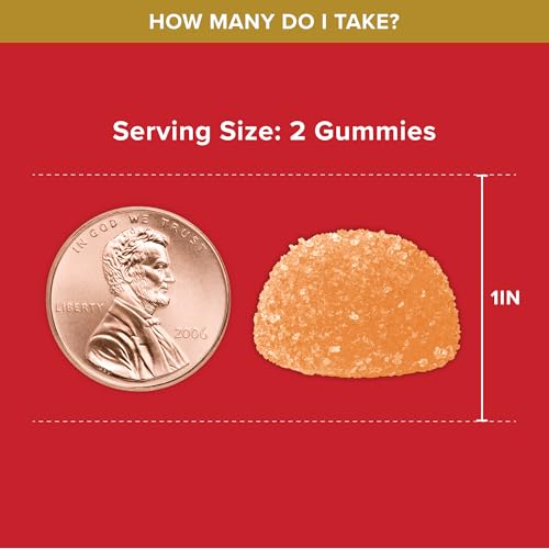 Easy-to-take CoQ10 gummies for adults