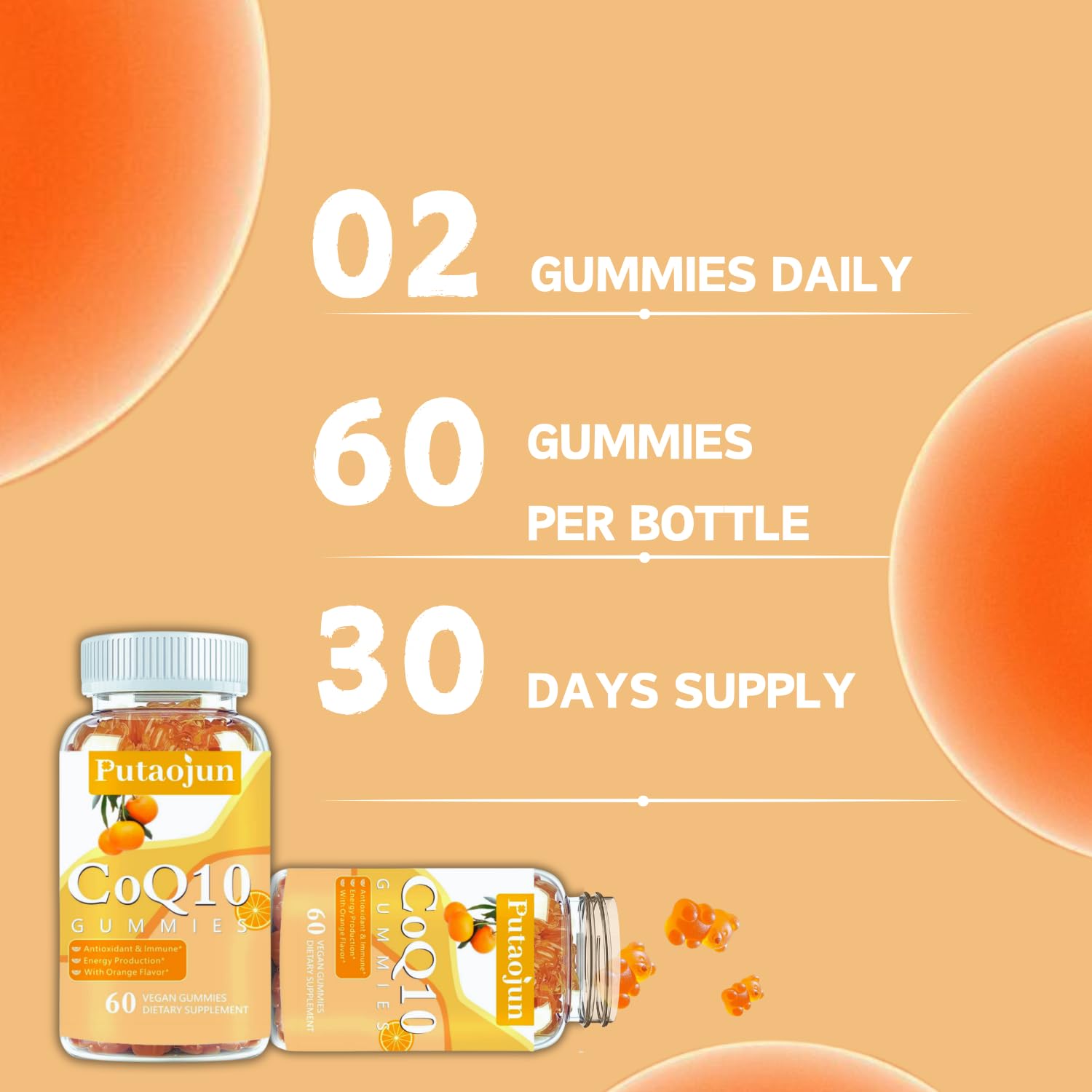 easy to take coq10 gummy form