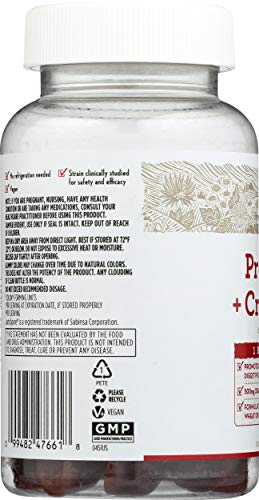 easy-to-take cranberry probiotic gummies
