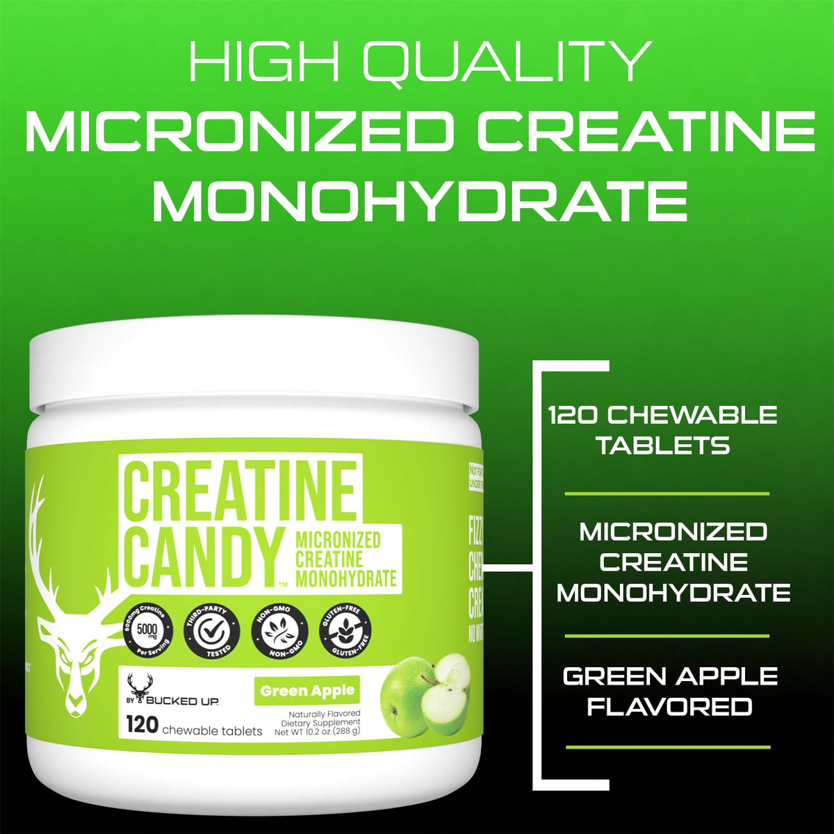easy to take creatine chewables
