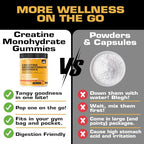 Easy-to-take creatine gummies for athletes