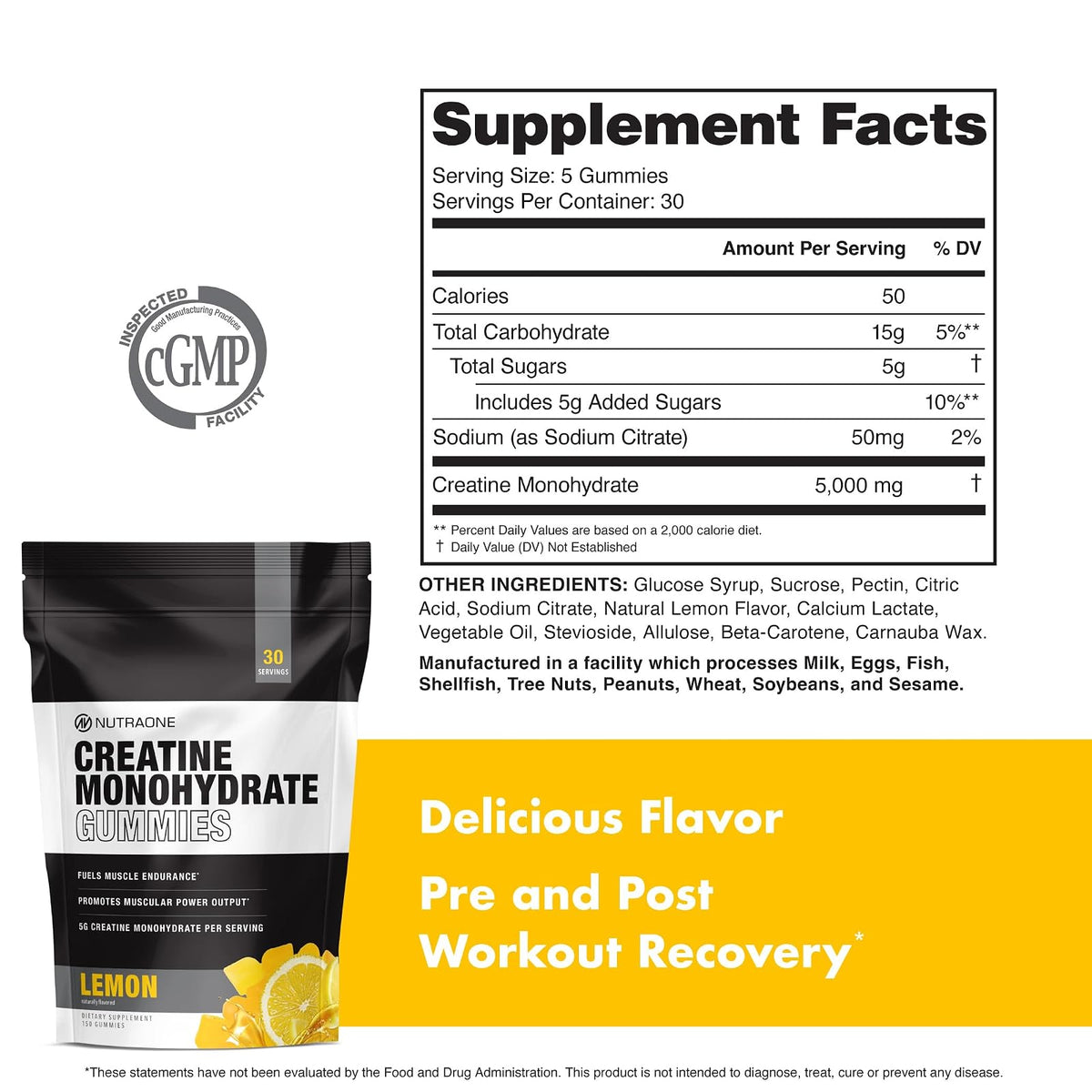 Easy-to-take creatine gummies for athletes