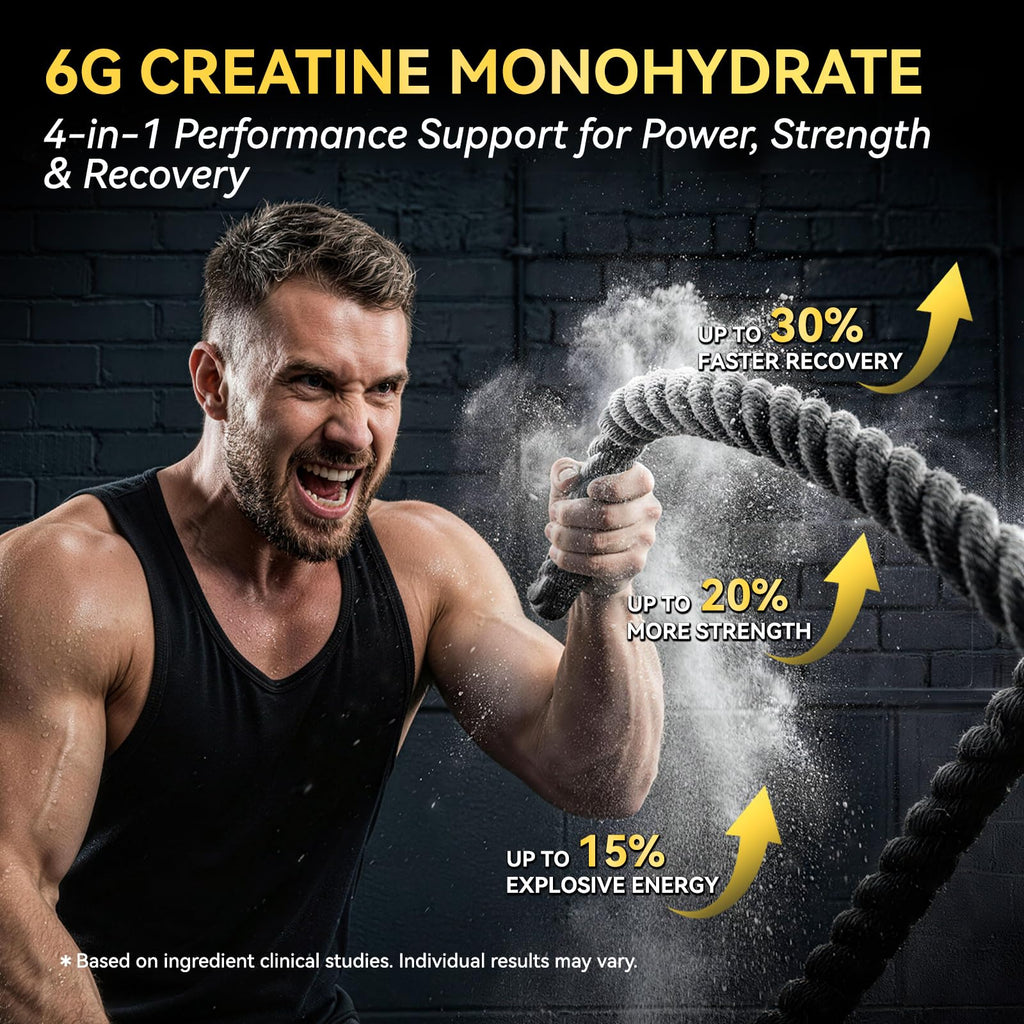 Easy-to-take creatine gummies for fitness