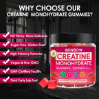 Easy-to-take creatine gummies for recovery
