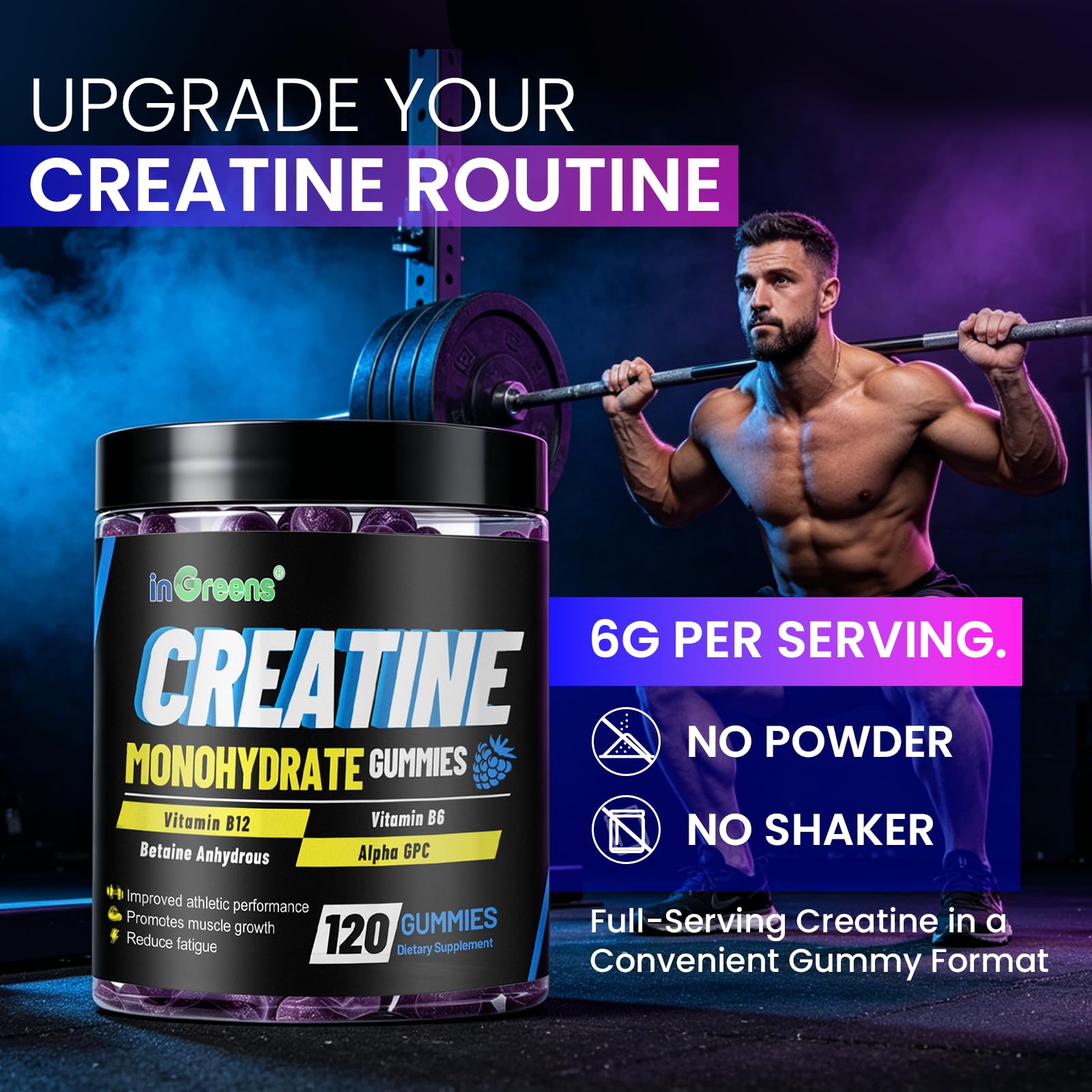 easy-to-take creatine gummies for workouts