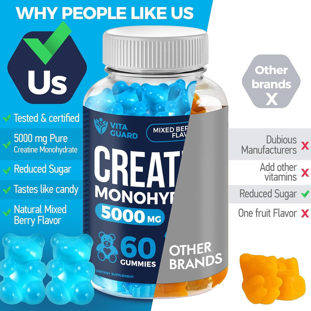 easy-to-take creatine gummies supplement