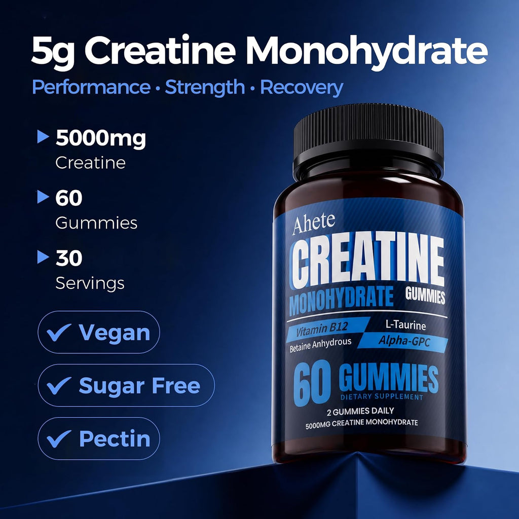 easy-to-take creatine gummies supplement