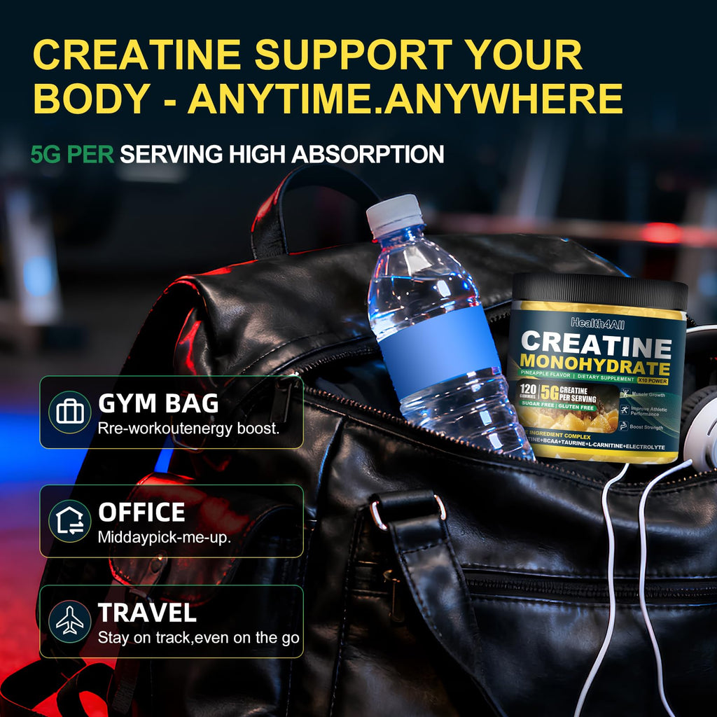easy-to-take creatine gummies supplement