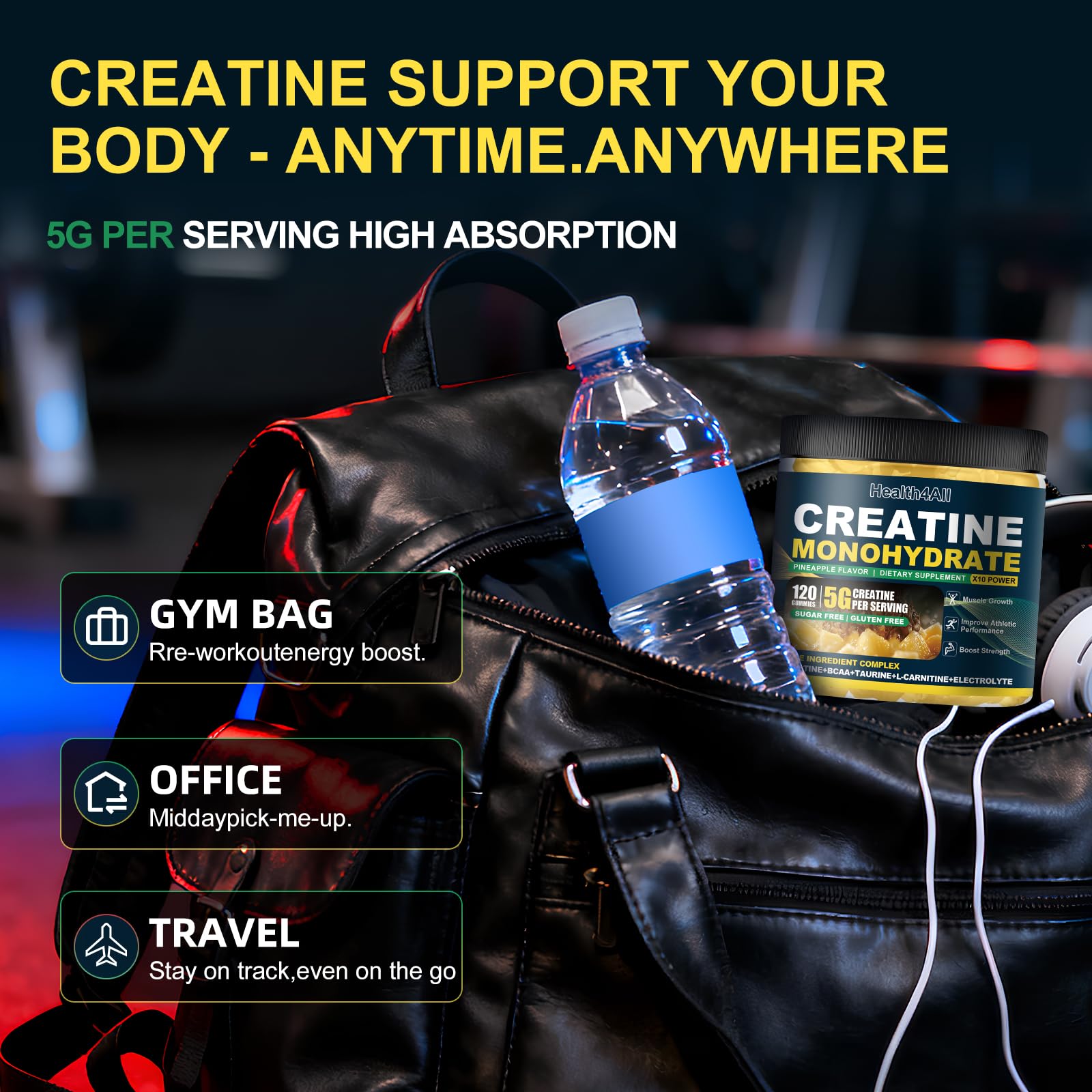 easy-to-take creatine gummies supplement
