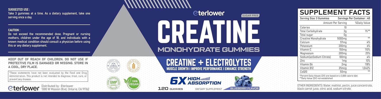 easy-to-take creatine gummies supplement