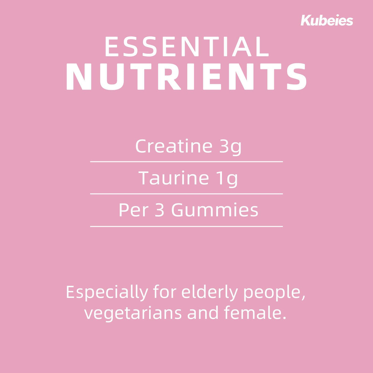 easy-to-take creatine gummies supplement