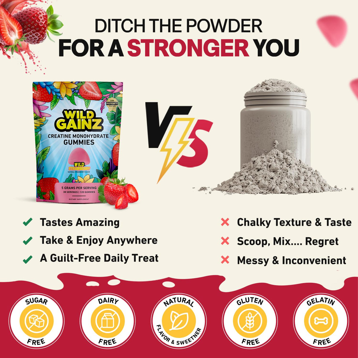 easy to take creatine gummies