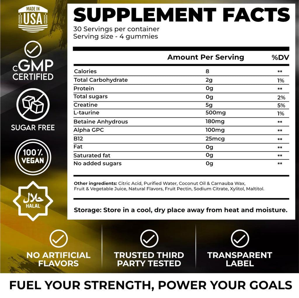 easy-to-take creatine gummies