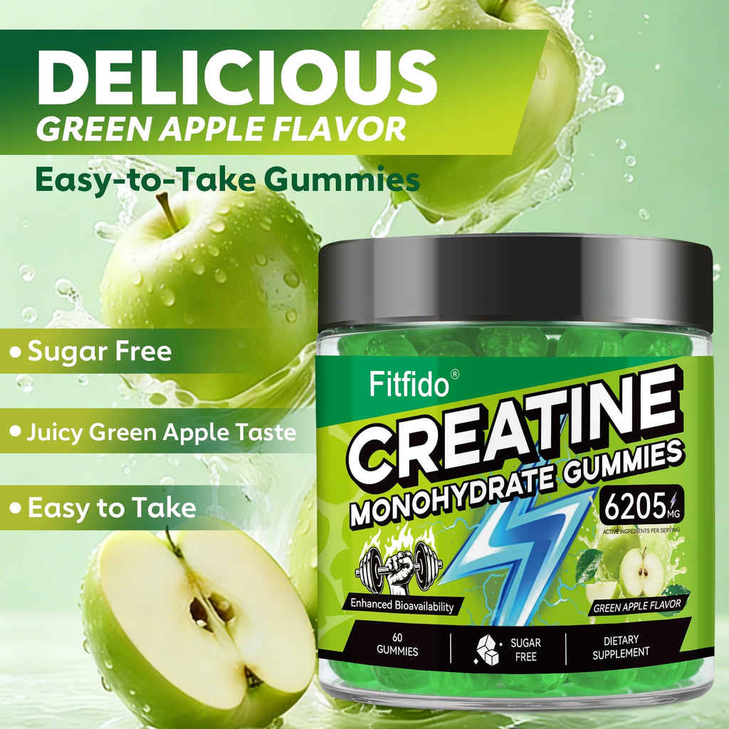 Easy to take creatine gummies