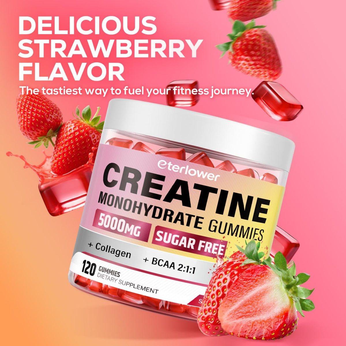 Easy-to-take creatine gummies