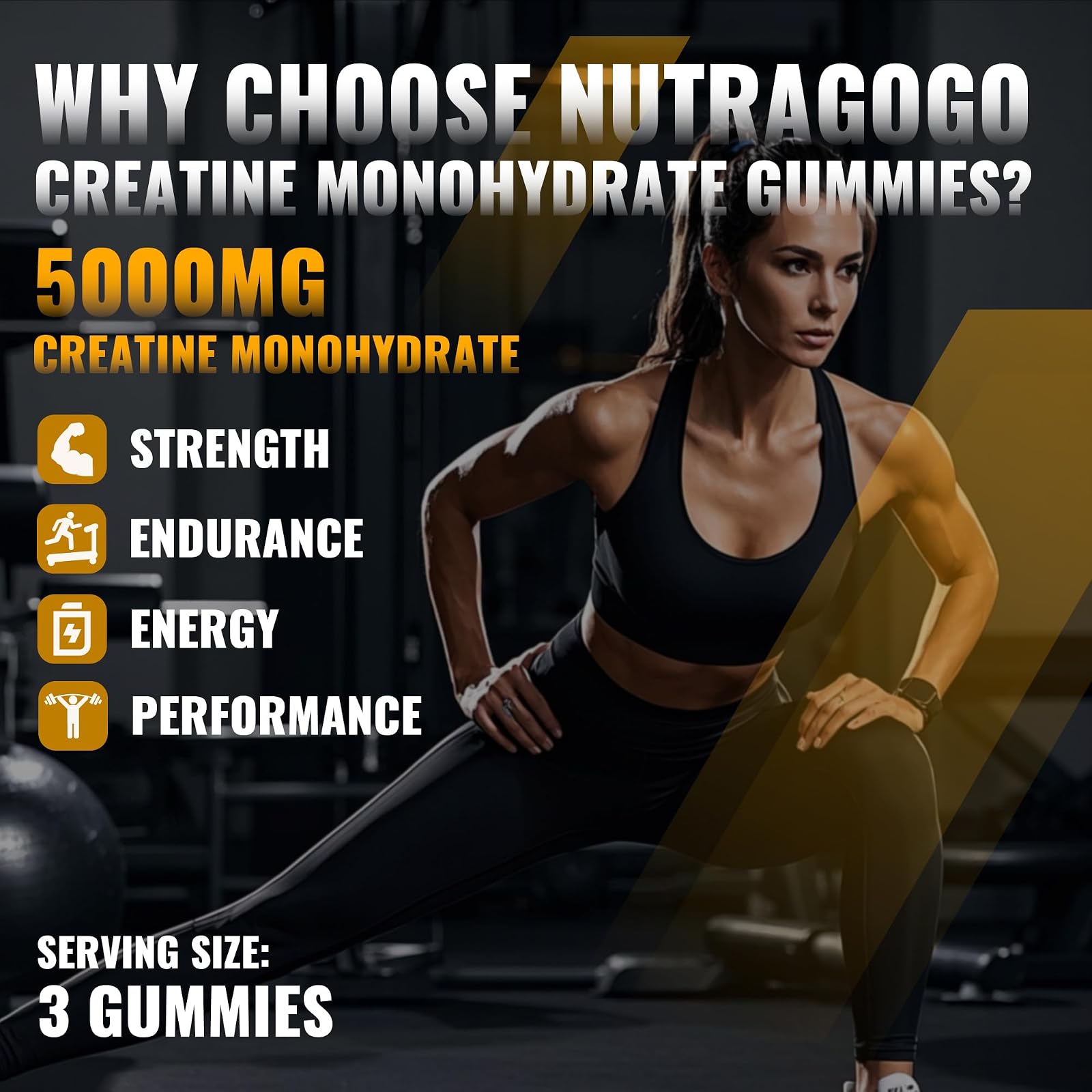easy-to-take creatine gummy supplements
