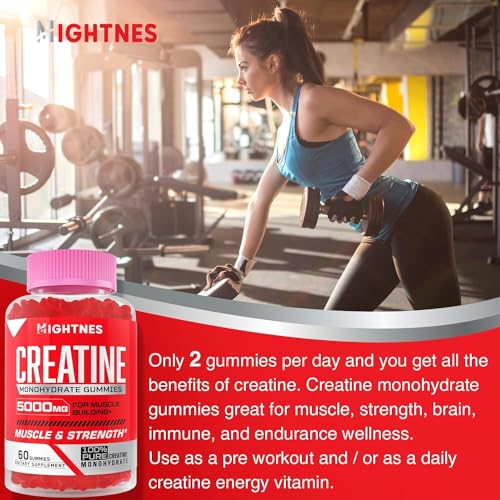 easy-to-take creatine monohydrate gummies