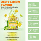 Easy-to-take creatine monohydrate gummies