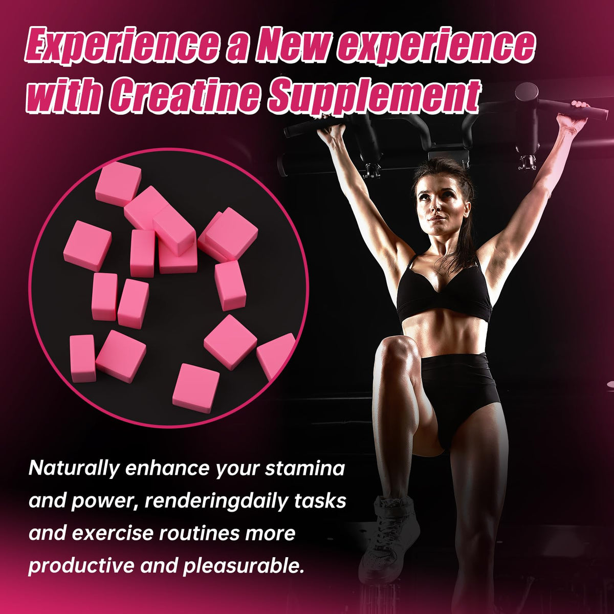 easy to take creatine monohydrate gummies