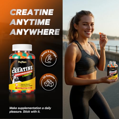 easy to take creatine monohydrate gummies