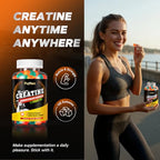 easy to take creatine monohydrate gummies