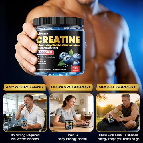easy-to-take creatine monohydrate gummies
