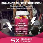 easy-to-take creatine monohydrate gummies