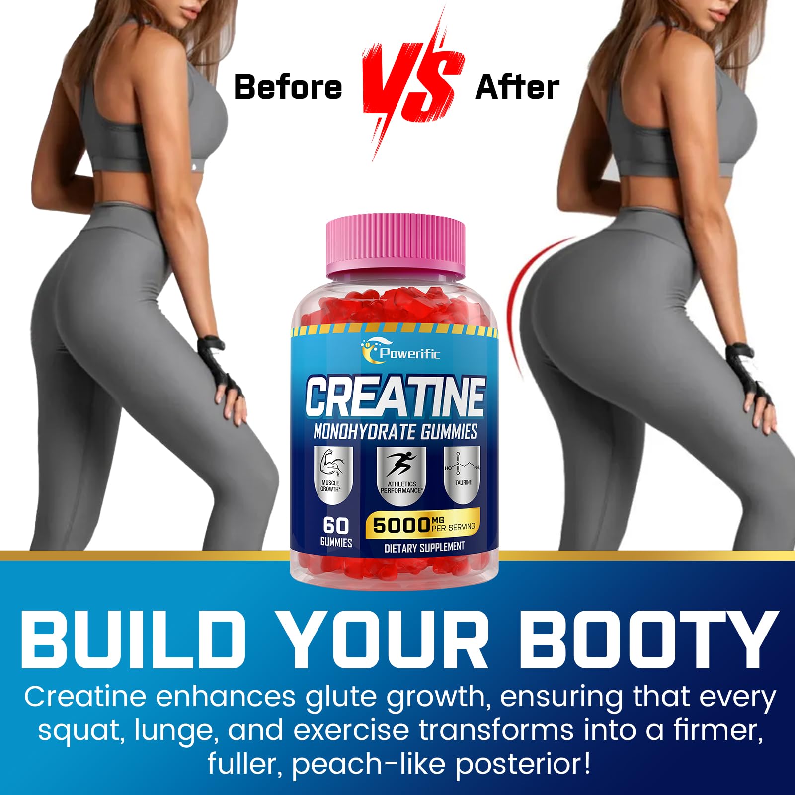easy-to-take creatine monohydrate supplement