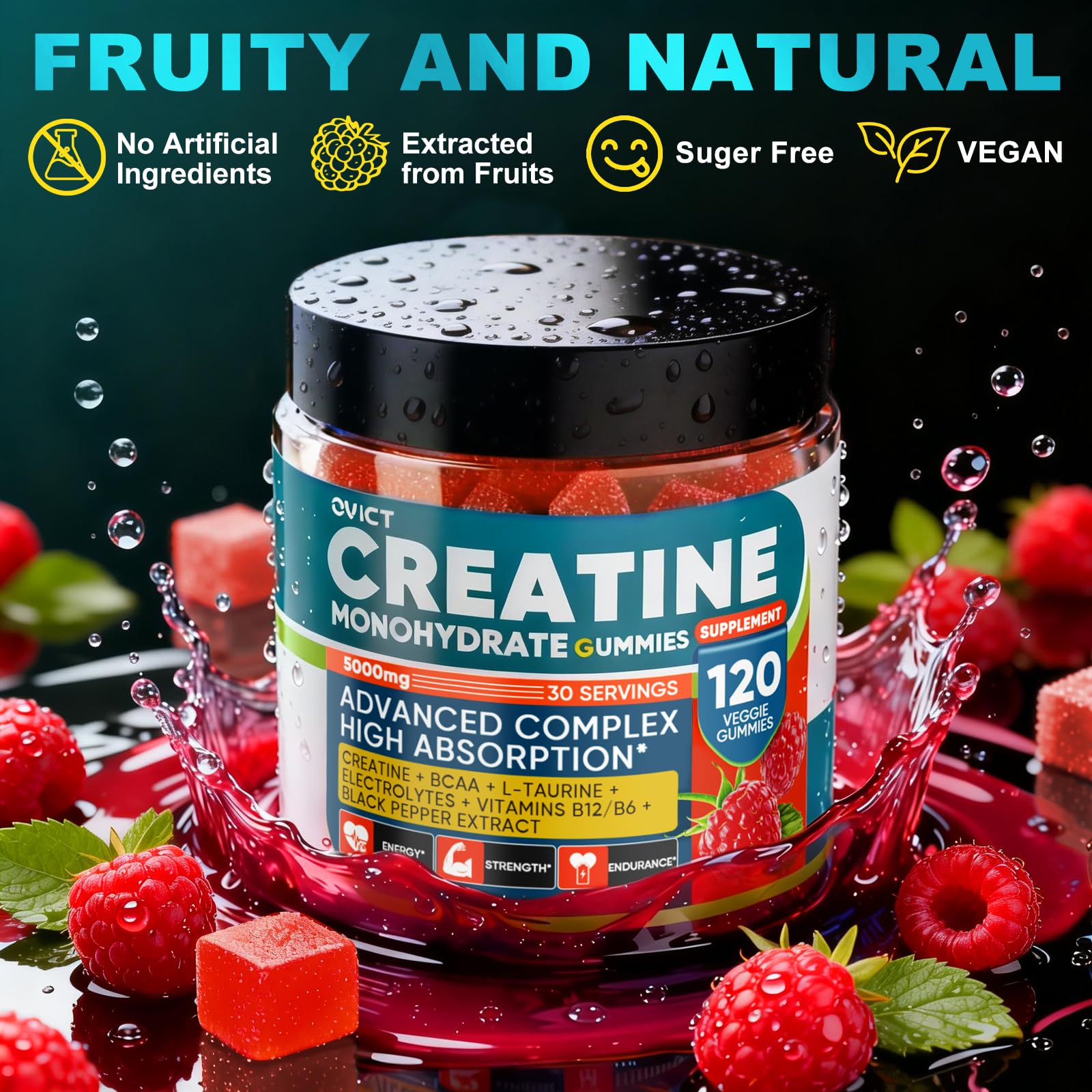 easy-to-take creatine monohydrate supplement