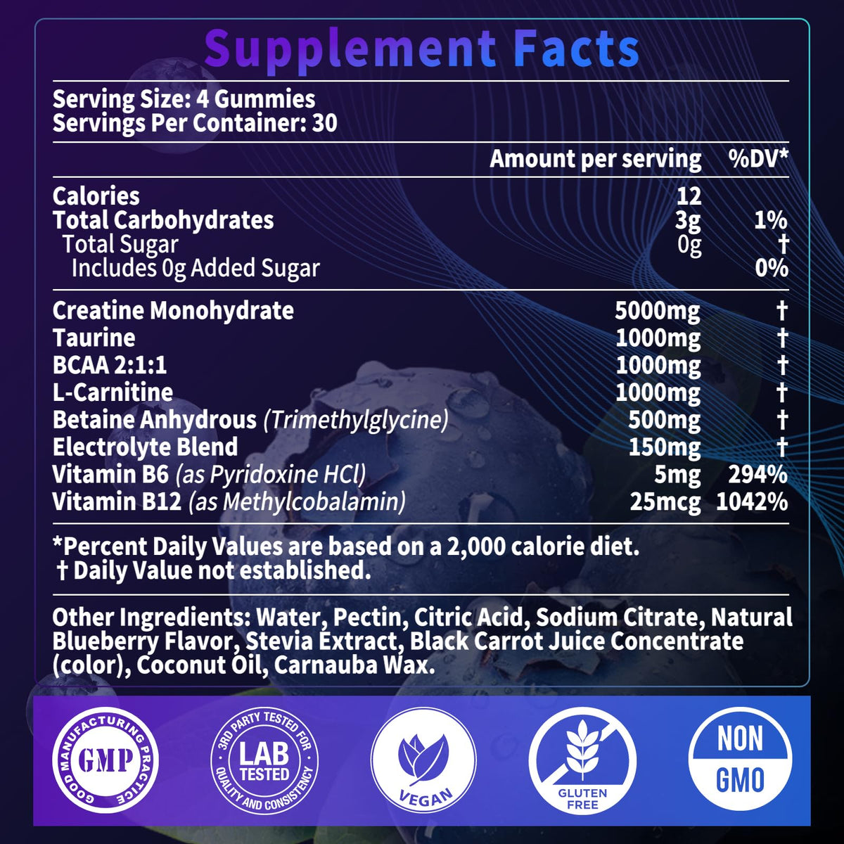 easy-to-take creatine supplement gummies