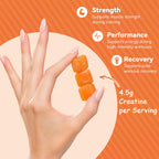 easy-to-take creatine supplement gummies