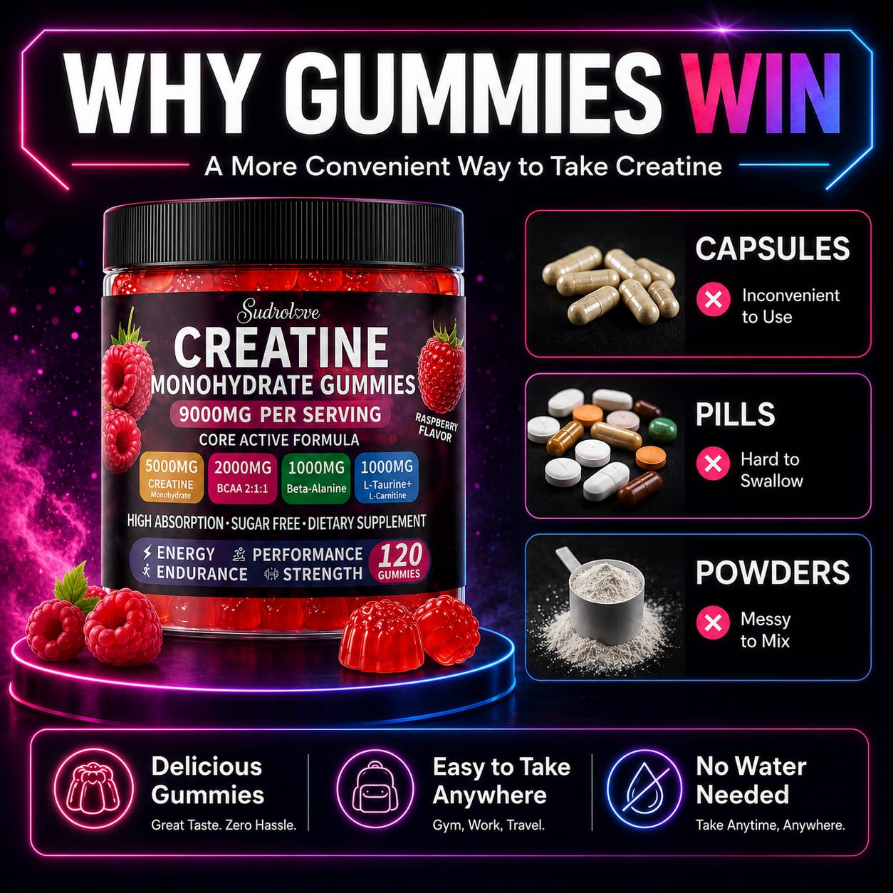 easy to take creatine supplement