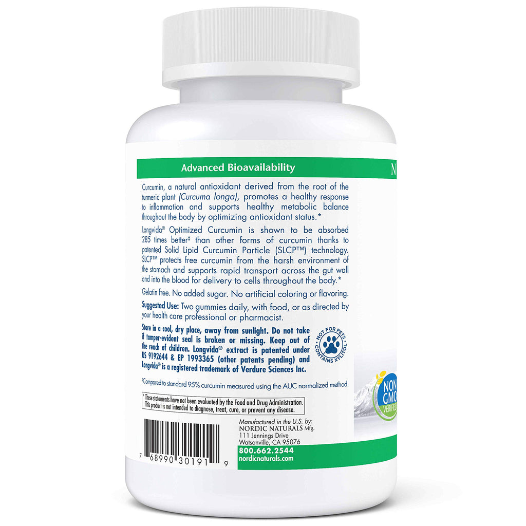easy to take curcumin gummies