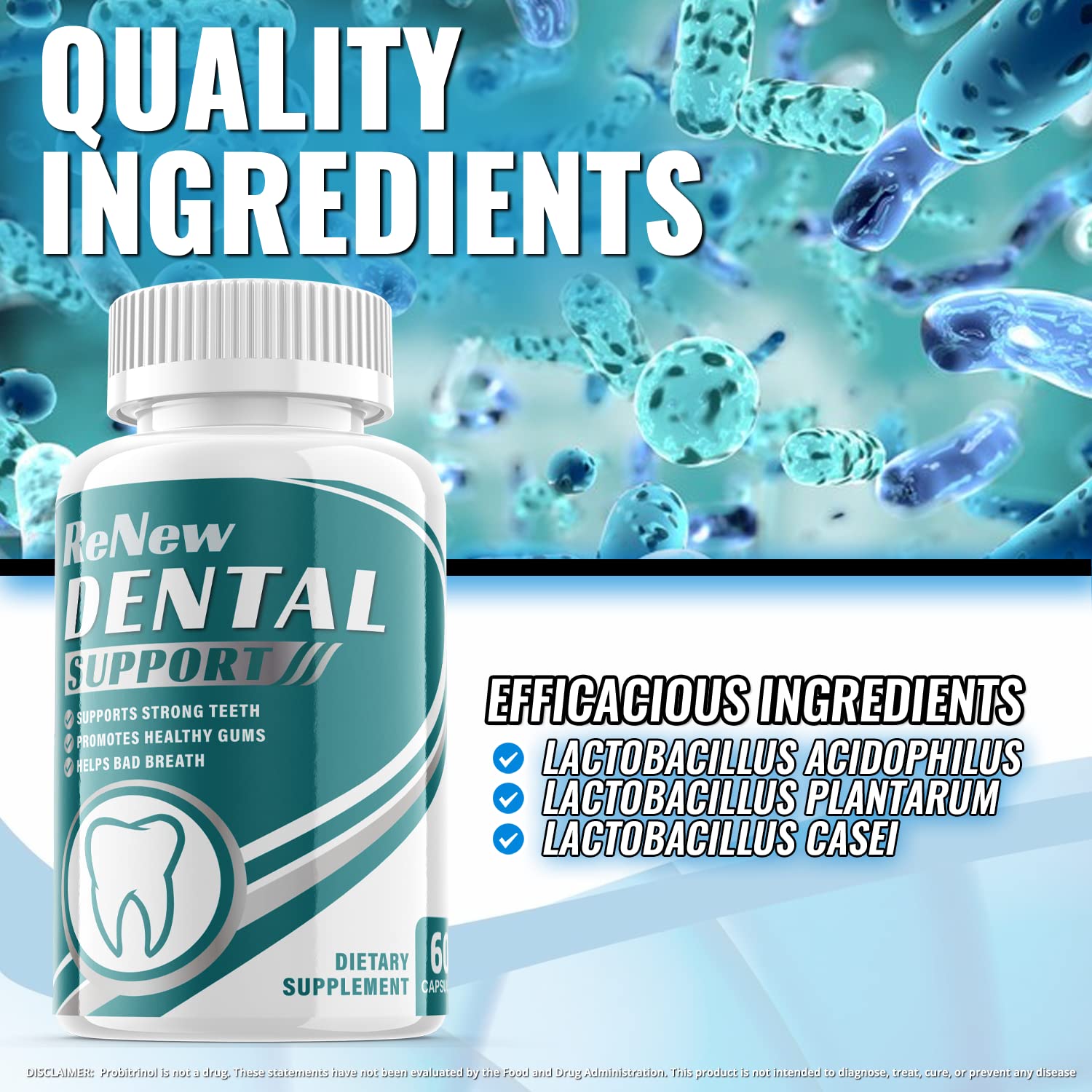 easy-to-take dental support capsules