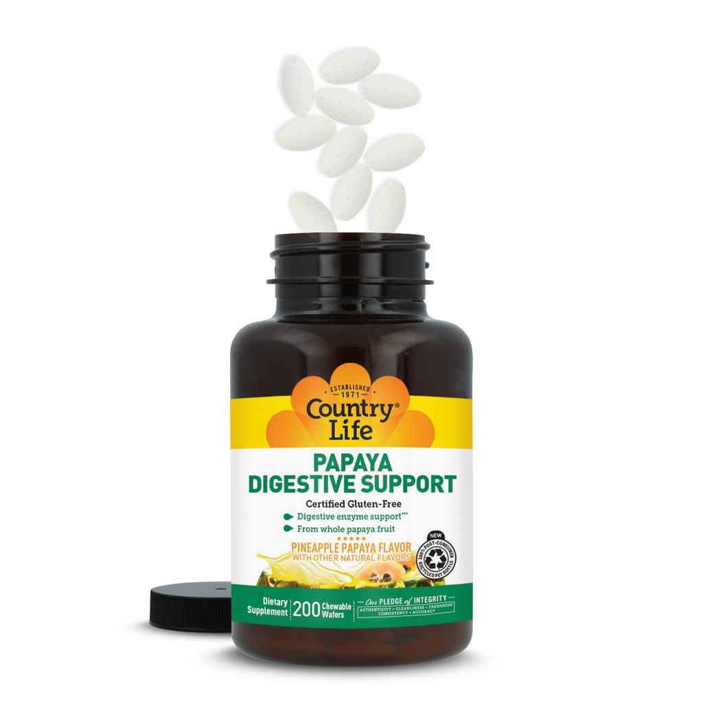 Easy-to-take digestive support wafers